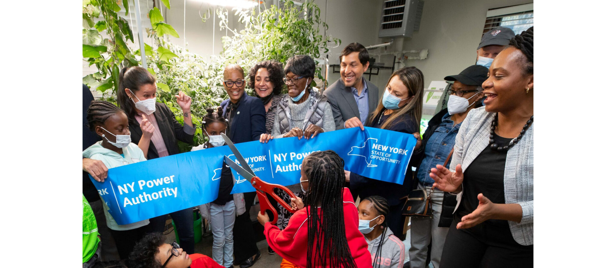 NY Power Authority and HANAC Cornerstone Celebrate New Hydroponic Lab ...