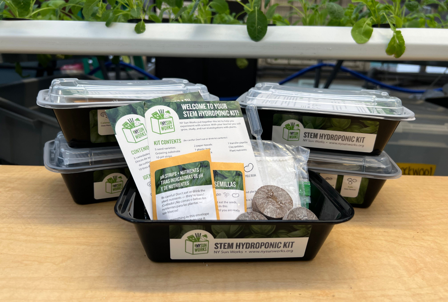 STEM Hydroponic Kits — New York Sun Works